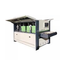 China Width Wood Solid Wood Brush Sanding Polish Machine For Mdf Kitchen Cabinet for sale