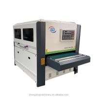 China Disc Roller Brush Sanding Machine Woodworking Wood Brush Sanding Machine for Floor Door Cabinet for sale