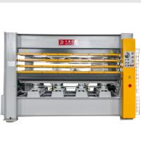 China hydraulic hot press machine for woodworking wood skin door hot press machine for sale