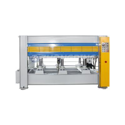 China 4x8 mdf high pressure vacuum automatic hydraulic positive veneer hot press machine for sale