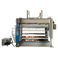 China vacuum press thermoforming machine for furniture door cabinet for sale