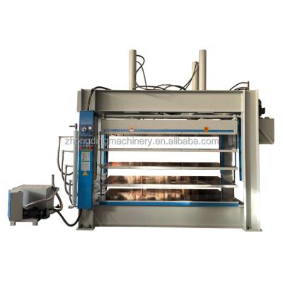 China vacuum press thermoforming machine for furniture door cabinet for sale