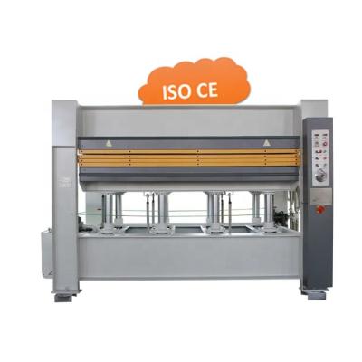 China Woodworking Hot Press MDF Plywood Veneer Hot Press And Hot Press Machine for sale