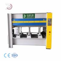 China 160T mdf laminate hot press machine hydraulic veneer  hot press machine for woodworking  door floor for sale