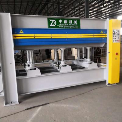 China HPL hot press production line hot press machine for sale