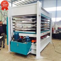 China High Productivity Wood Hot Press Machine For Plywood Easy To Operate for sale