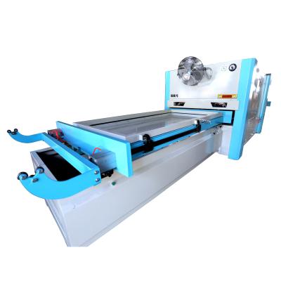 China Woodworking laminating machine Veneer wood laminating press machine  vacuum membrane laminating machine for MDF  door cabinet for sale