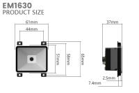 China EM1630 1D 2D QR Scanner Module with RS232 USB Interface, 65x61.5x30.7mm Compact Design for sale