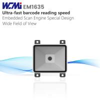 China EM1630 Embedded Barcode Scanner Module with 1D/2D QR Code Reading, 65x61.5mm Compact Size for Access Control Systems for sale