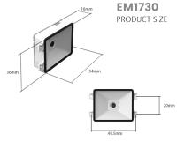 China EM1730 Embedded 1D 2D QR Barcode Scanner Module with 640×480 CMOS Sensor and USB Interface for Kiosk Integration for sale