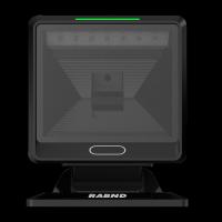 China 1D 2D QR Omnidirectional Desktop Barcode Scanner with 4.5m/s Speed and 360° Rotation for Retail POS Systems for sale