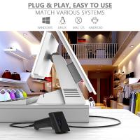 China SD5130 2D Wired Barcode Scanner with 4mil Resolution and 500 Scans/Second Speed for Retail and Industrial Use for sale