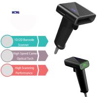 China WCMI Wired Barcode Scanner with 1D/2D QR Code Reading, 500 Scans/Sec Speed, 100m Range and Android/iOS Compatibility for sale