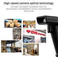 China WCMI SH9130 Handheld Barcode Scanner with 640×480 CMOS Sensor, 1.8m USB Cable for Android QR Code Reading for sale