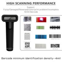 China SH9130 Wireless 2D Barcode Scanner with 100m Range, 2000mAh Battery, and 12-Hour Operation for Industrial Use for sale