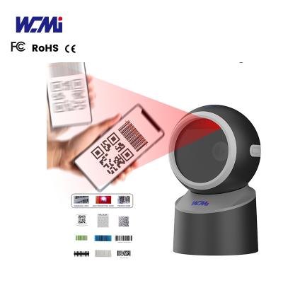 China WCMI SD5637 Desktop Barcode Scanner - 640x480 CMOS Sensor, 360° Omnidirectional QR 2D Reader with USB Interface for sale