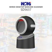 China WCMI SD5637 Desktop Barcode Scanner with 640x480 CMOS Sensor and 360° Omnidirectional Scanning for POS Systems for sale