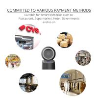 China WCMI SD5637 Desktop Barcode Scanner with 640x480 CMOS Sensor and 360° Omnidirectional Scanning for POS Systems for sale