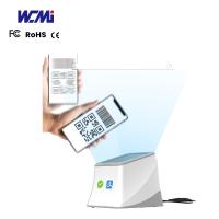 China WCMI Alipay QR Code Scanner 2D Desktop Barcode Reader with 30cm Range and 300 Scans/Second for Android Payment Systems for sale