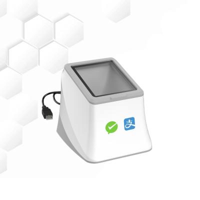 China SD5930 Desktop 1D 2D Barcode Scanner with RFID NFC Reader - 0-6cm Range, 100ms Scan Speed for sale