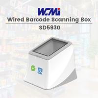 China SD5930 Desktop 1D 2D Barcode Scanner with RFID NFC Reader - 0-6cm Range, 100ms Scan Speed for sale