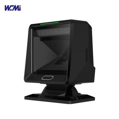 China WCMI SD5437 Desktop QR Code Barcode Scanner with 4.5m/s Speed, USB HID Interface for Retail POS Systems for sale