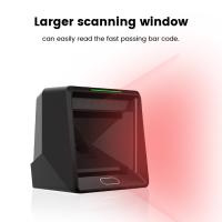 China WCMI SD5437 Desktop QR Code Barcode Scanner with 4.5m/s Speed, USB HID Interface for Retail POS Systems for sale