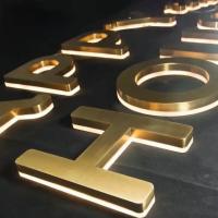 China Advertising Led Channel Letters 12V Led Letter Signs Waterproof for sale