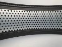 China Rubber Trim Cap Black J Type Trim Cap Strip Rolls Customizable Widths For Channel Letter Trim Cap for sale