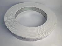 China 50M Aluminium Trim Cap Roll Brushed Silver Aluminum Channel Letter Trim for sale