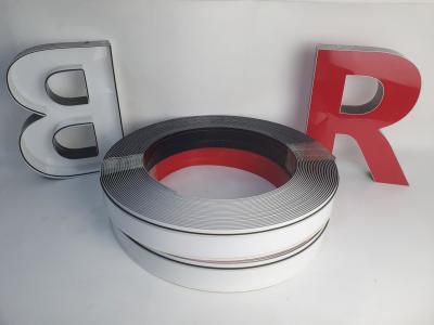 China 13cm Width Trim Cap Roll Channel Letter Trim For Advertising Sign Making for sale