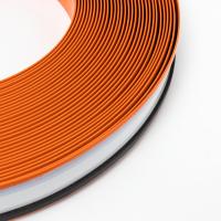 China Orange 90mm Wide Channel Letter Trim Cap For Signs Channelume for sale