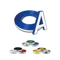 China Perforated Aluminum Channel Letter Trim Cap Aluminum Channelume Strip for sale