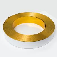 China OEM Gold Channelume Signage Aluminum Trim Cap For Channel Letter for sale