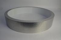 China Aluminium Trim Cap Outdoor Usage  No Edge Advertising Channel Letter 0.6MM Thickness for sale