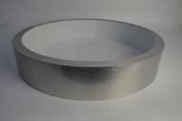 China Aluminium Trim Cap Outdoor Usage  No Edge Advertising Channel Letter 0.6MM Thickness for sale