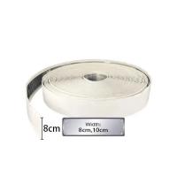 China Hand Bending Aluminium Trim Cap 0.33mm Mirror Silver Channel Letter Trim Cap for sale