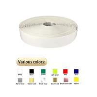 China Hand Bending Aluminium Trim Cap 0.33mm Mirror Silver Channel Letter Trim Cap for sale