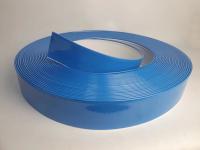 China Customizable J Type Trim Cap Rolls Hand Bend Blue Color Aluminum Trim Cap for sale