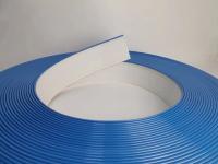 China Customizable J Type Trim Cap Rolls Hand Bend Blue Color Aluminum Trim Cap for sale