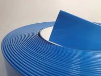China Hand Bending Aluminum Trim Cap Strip J Type Trim Cap Coil 50M Length Various Widths Blue Colors for sale