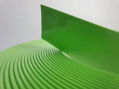 China Green Color Aluminum Trim Cap Rolls Aluminum Hardness Hand Bending Method 50M Length for sale