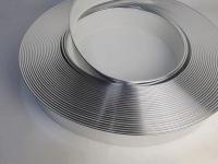 China Hand Bending Aluminum Trim Cap Silver Materials Aluminum Alloy Coil Channel Letter Trim Cap for sale