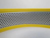 China Aluminum Alloy Trim Cap Hardness 68MM 70MM 76MM 93MM 50M/Roll Aluminum Strip for sale