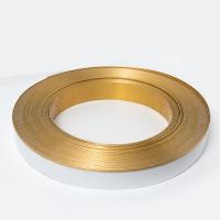 China Yellow Aluminum Channel Letter Trim Channel Letter Cap For Indoor Outdoor Signage for sale