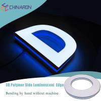 China Custom Size Channel Letter Trim Cap Strip Roll 0.6mm-0.8mm Thickness for sale