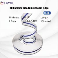 China Custom Size Channel Letter Trim Cap Strip Roll 0.6mm-0.8mm Thickness for sale