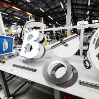 China Trimless Channel Letter Coil Double-Sided Aluminum Edge Strip for sale