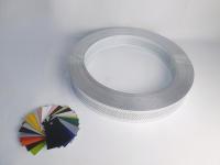 China White Aluminum Channel Letter Coil 0.8mm Thickness Pre-Punched Holes for sale