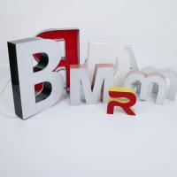 China Waterproof Golden Backlit LED Signboards for Office and Wedding for sale
